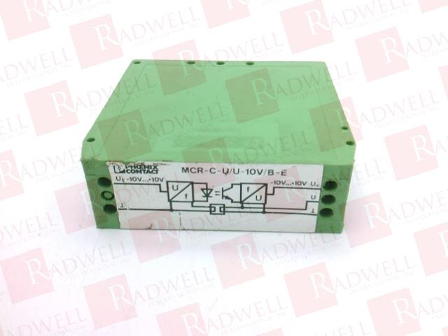 MCR-C-U/U-10V/B-E Sensor Accessories and Components by PHOENIX CONTACT