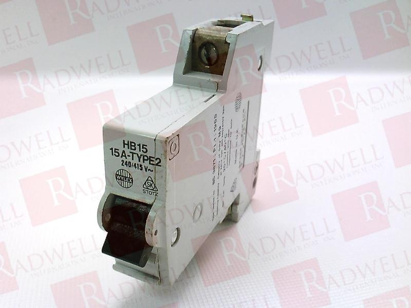HB15 Circuit Breakers by WYLEX