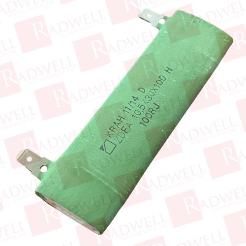 ZDFA 10.5X30X10.0 H 100R J Resistors by KRAH RWI