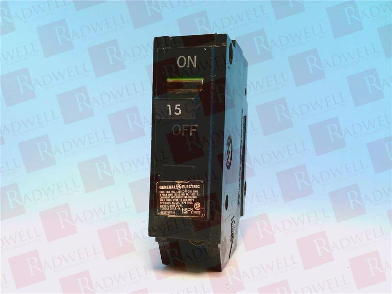 THQL1115 Circuit Breakers by GENERAL ELECTRIC